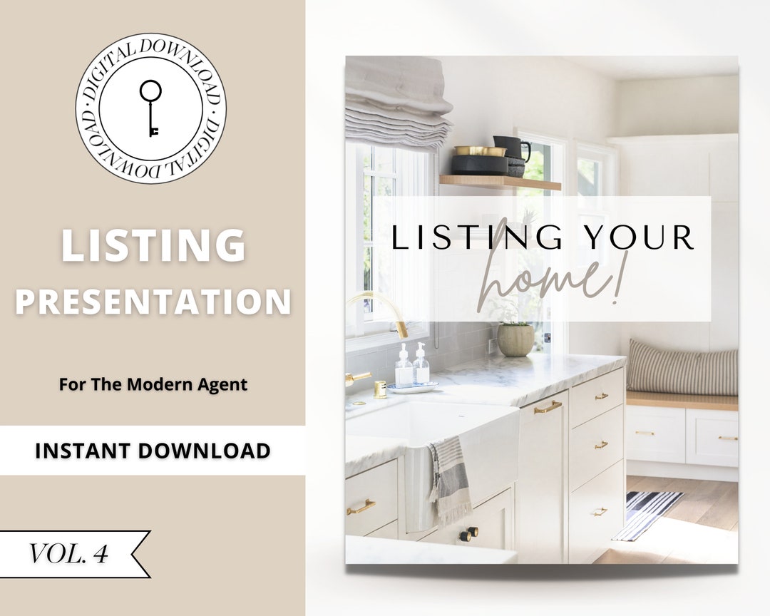 Vol 4 | 15 Page Real Estate Listing Presentation | Real Estate ...