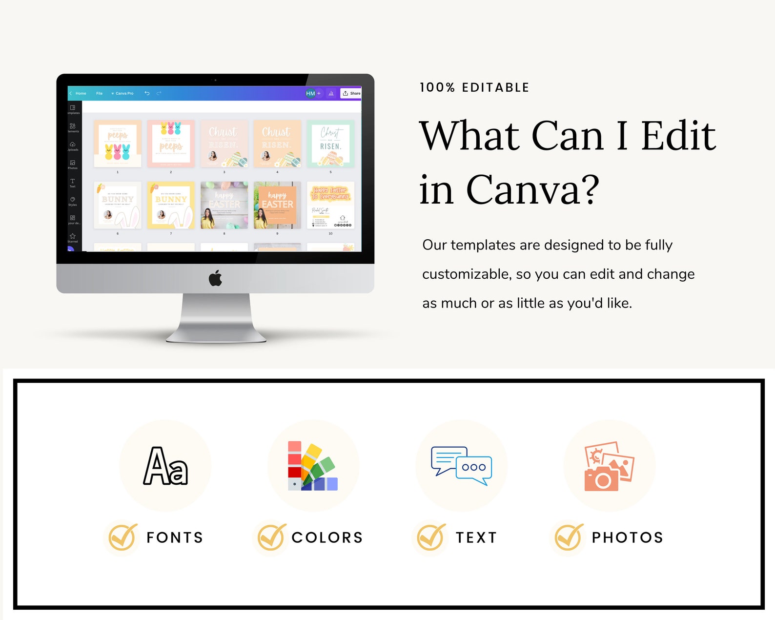 Easter Real Estate Instagram Posts Real Estate Agent - Etsy