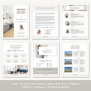 Home Equity Report | CMA Packet Clients | Comparative Market Analysis ...