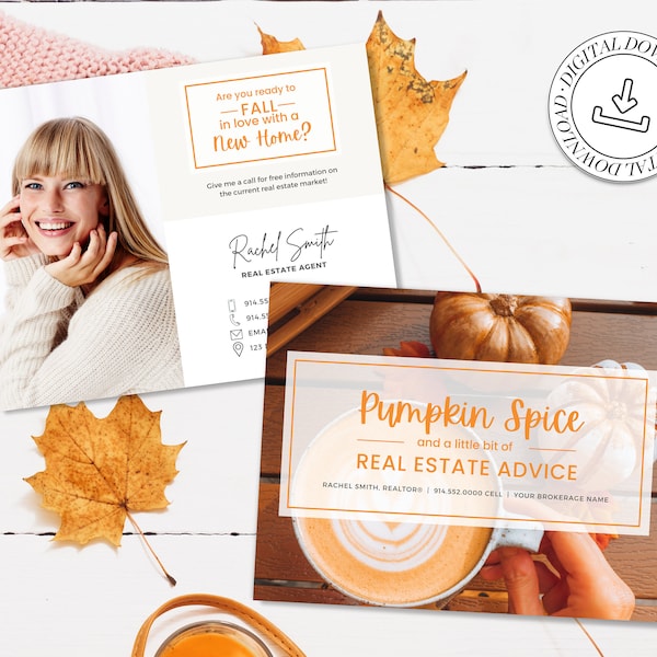 Autumn Newsletter Template - Etsy