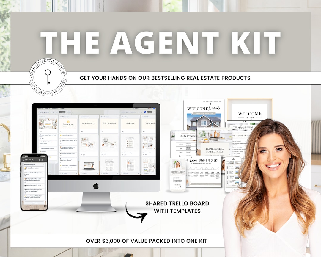 The Agent Kit Real Estate Marketing Seller Guide Buyer Guide Real ...