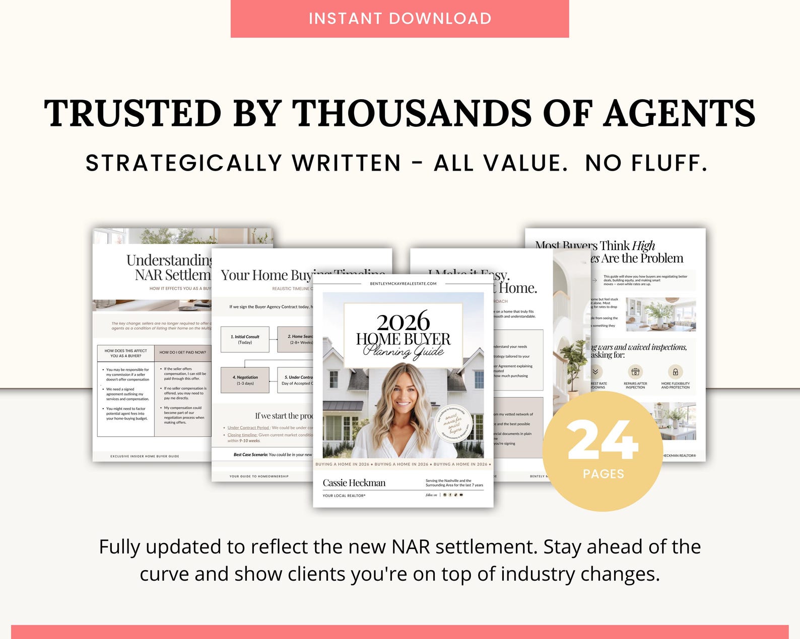 2026 Home Buyer Planning Guide Canva Template - Etsy