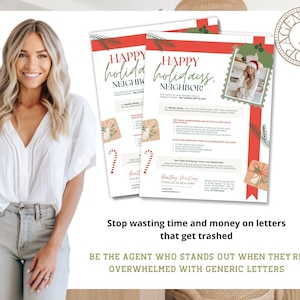 Christmas Real Estate Flyer | Holiday Real Estate Marketing | Canva ...