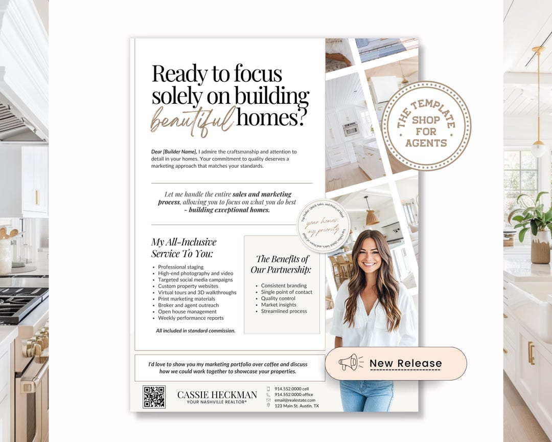 Builder Partnership Proposal Letter | Real Estate Template | Home ...