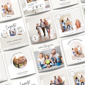 10 Closing Day Social Media Posts | Social Media Real Estate | Real ...