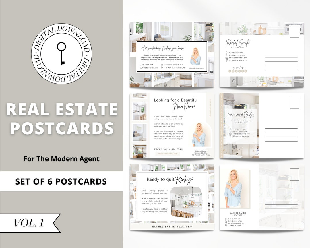 Real Estate Postcards | Real Estate Marketing | Farming Material | Real ...