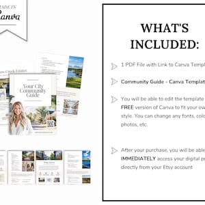 Neighborhood Guide | Community Guide | Real Estate Local Guide Template ...