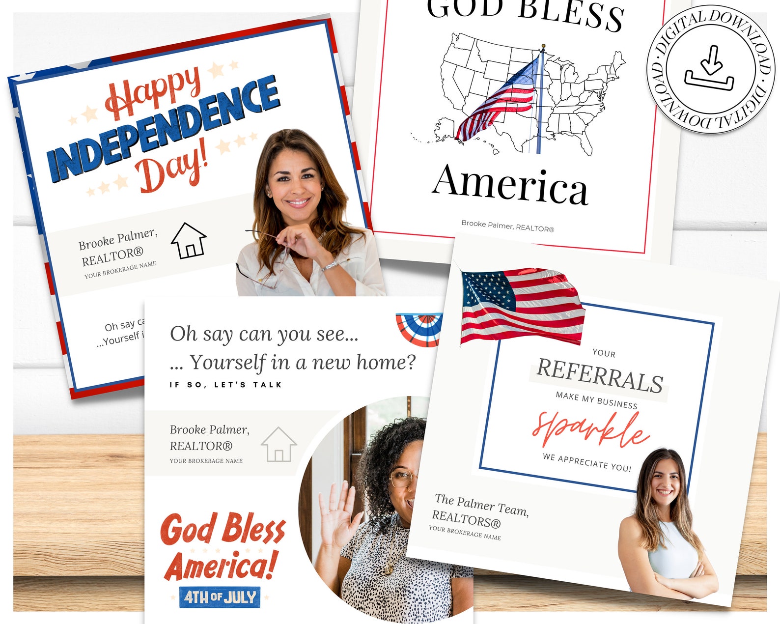 4th of July Real Estate Instagram Posts | Real Estate Agent Marketing ...