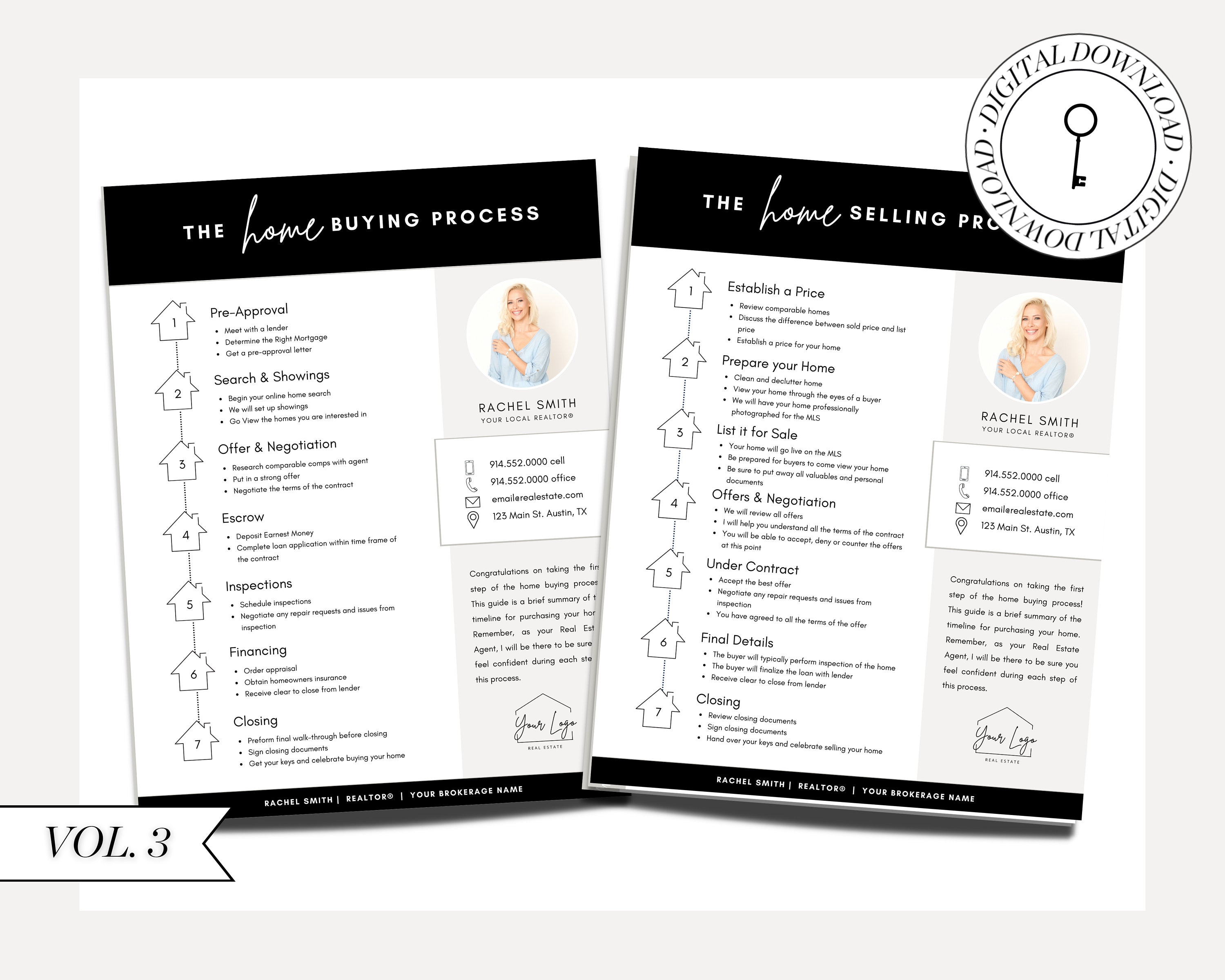 Home Seller Roadmap Guide Buyer Roadmap Guide Seller Flyer - Etsy