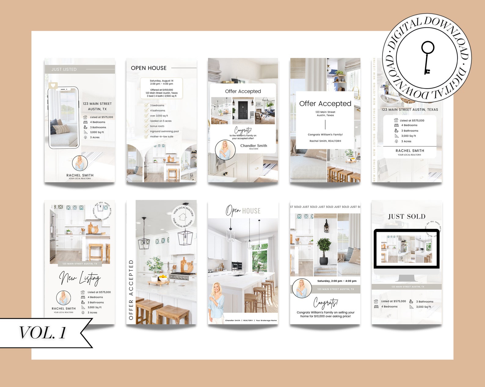 50 Listing Updates Stories Posts | Real Estate | Social Media for ...
