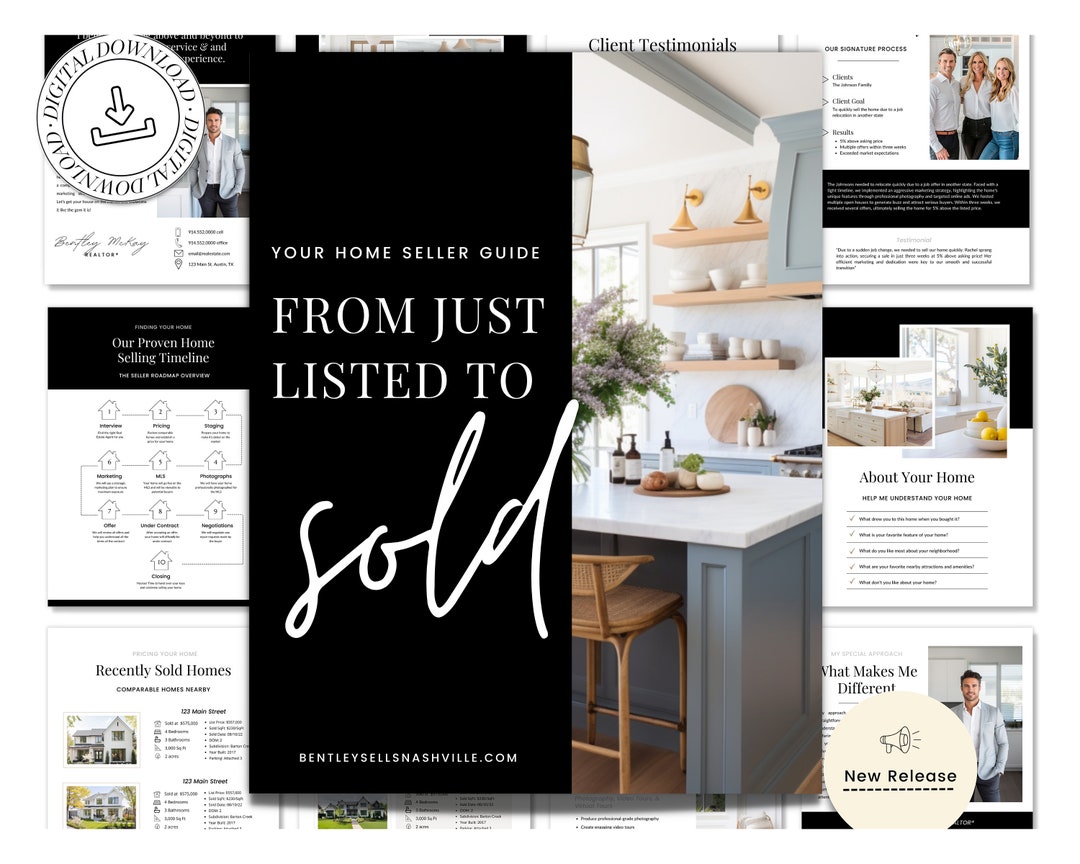 Real Estate Listing Presentation | Real Estate Marketing | Home Seller ...