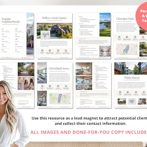Neighborhood Guide | Community Guide | Real Estate Local Guide Template ...