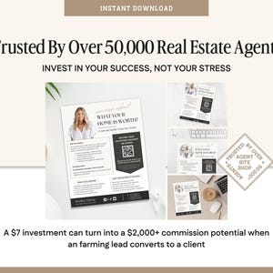 Home Value Marketing Flyer | Real Estate Canva Template | CMA Property ...