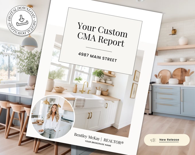 CMA Real Estate Report, CMA Packet, Real Estate Value, Market Analysis ...