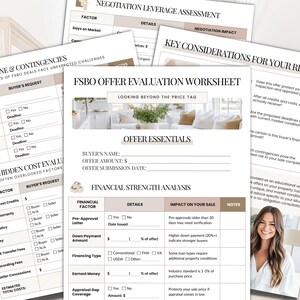 For Sale by Owner Offer Evaluation Worksheet | FSBO Guide | FSBO Lead ...