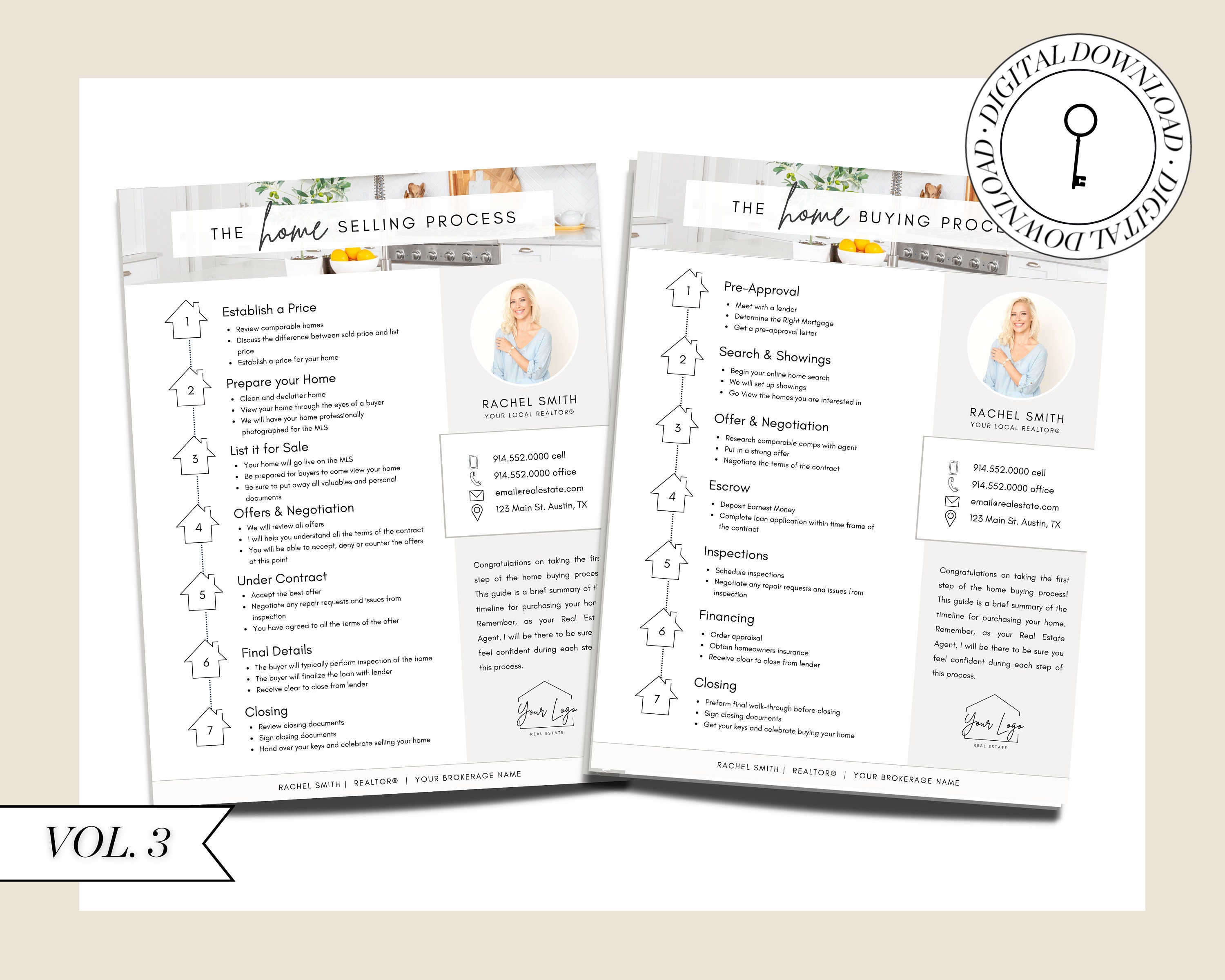 Home Seller Roadmap Guide | Buyer Roadmap Guide | Seller Flyer | Home ...