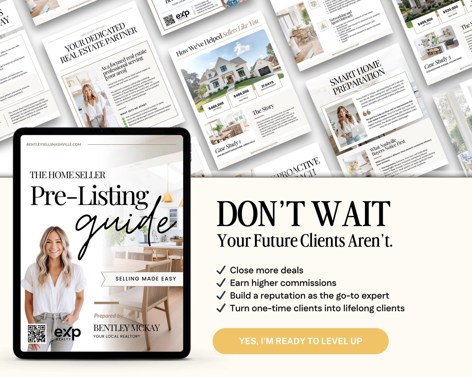 Pre-listing Bundle | Listing Presentation | Canva Template | Pre ...