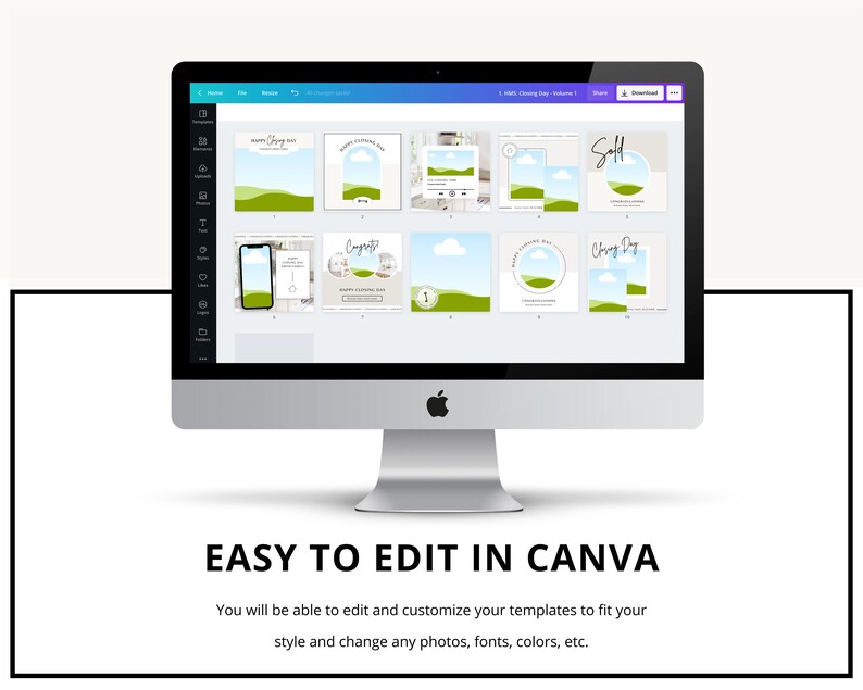 10 Closing Day Social Media Posts | Social Media Real Estate | Real ...