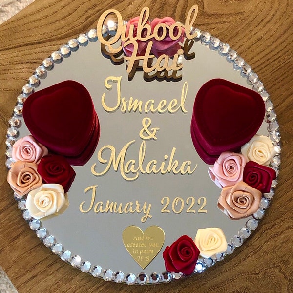 Wedding Ring Plate - Etsy