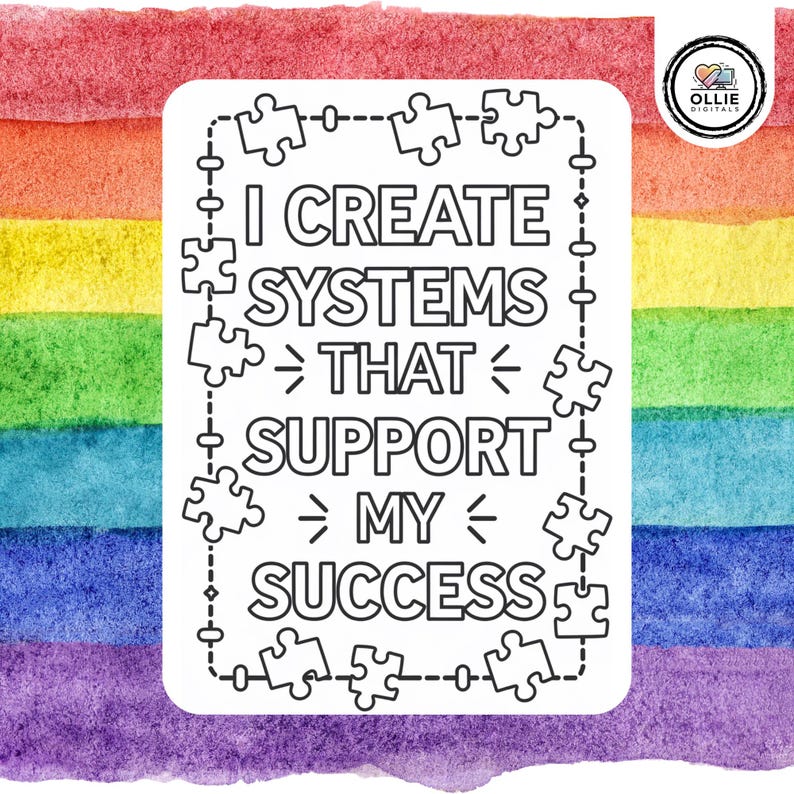 100 New Years Self-love Affirmation Coloring Pages Inspirational ...