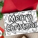 Christmas Card, Printable Coloring Card, Color Your Own Greeting Card ...