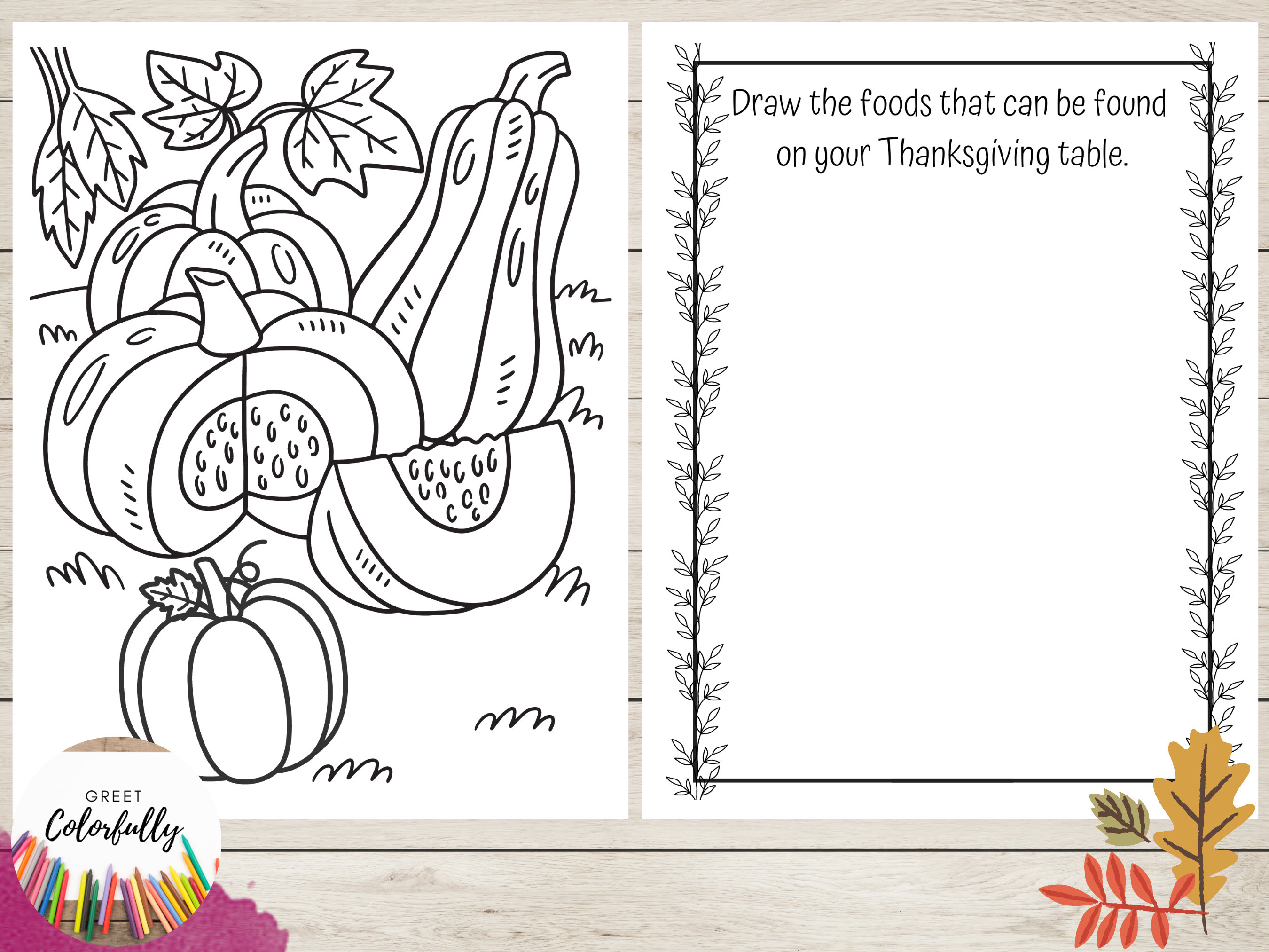 Thanksgiving Coloring Pages, Fall Activities for Kids, Kids Coloring ...