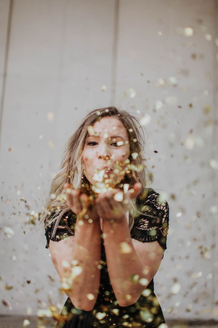 60 Gold Confetti, Overlays Collection, Confetti Overlays Bundle. BEST ...