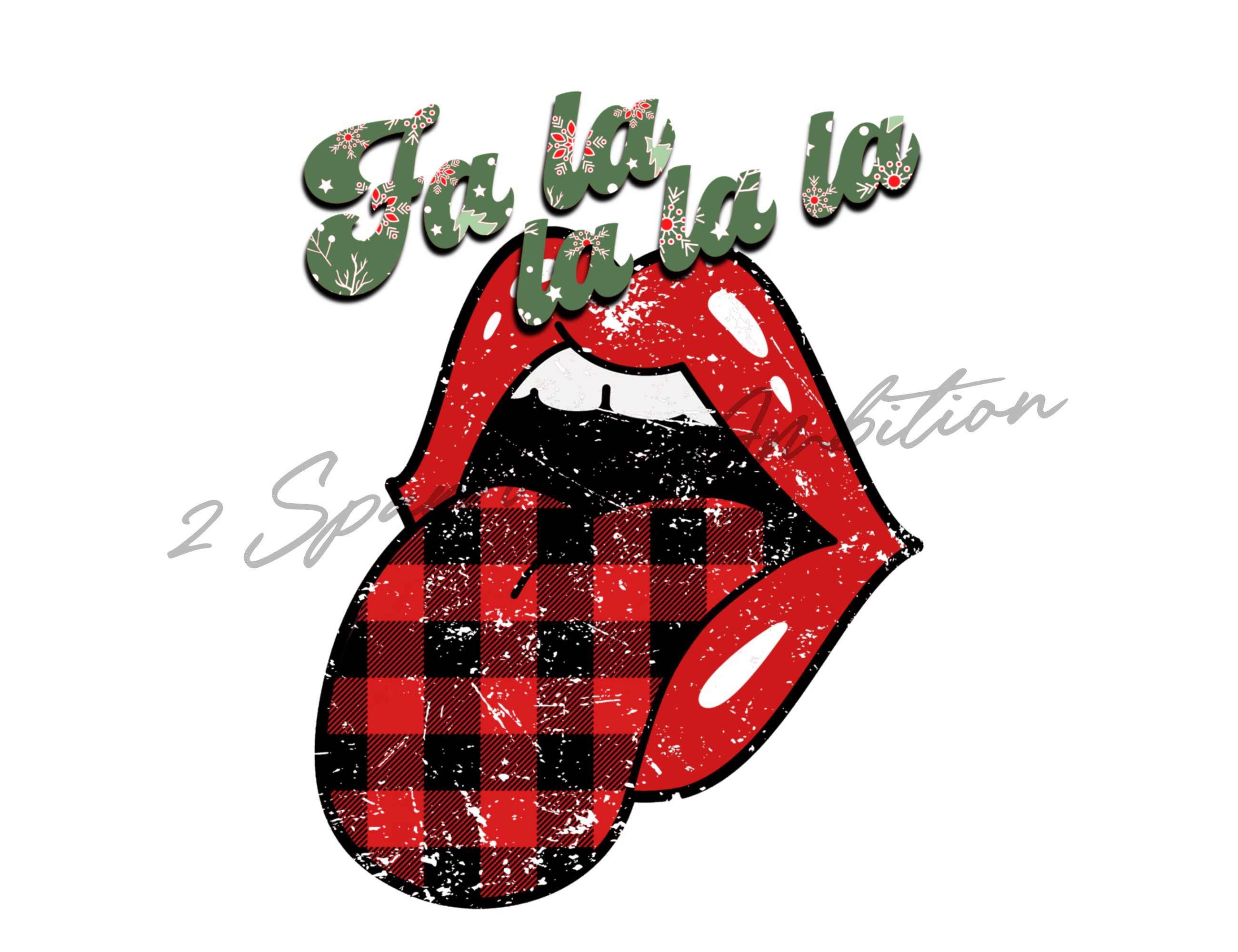 Christmas DIGITAL FILE Buffalo Plaid Lips PNG Sublimation - Etsy