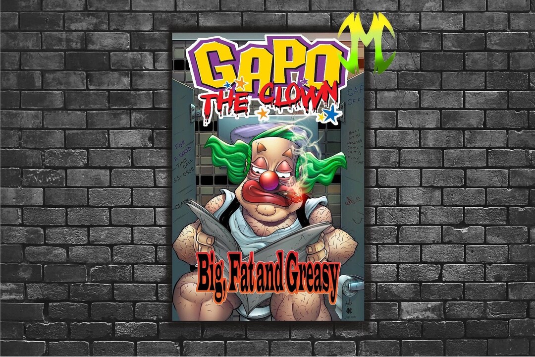 Gapo the Clown: Big Fat Greasy TPB - Etsy
