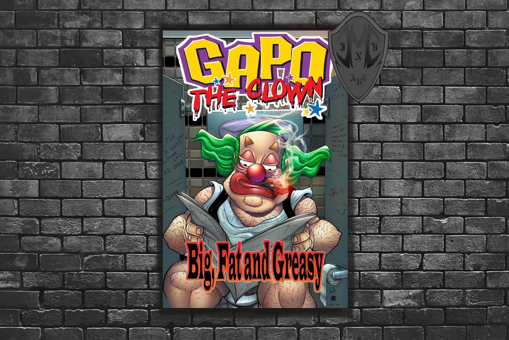 Gapo the Clown: Big Fat Greasy TPB - Etsy