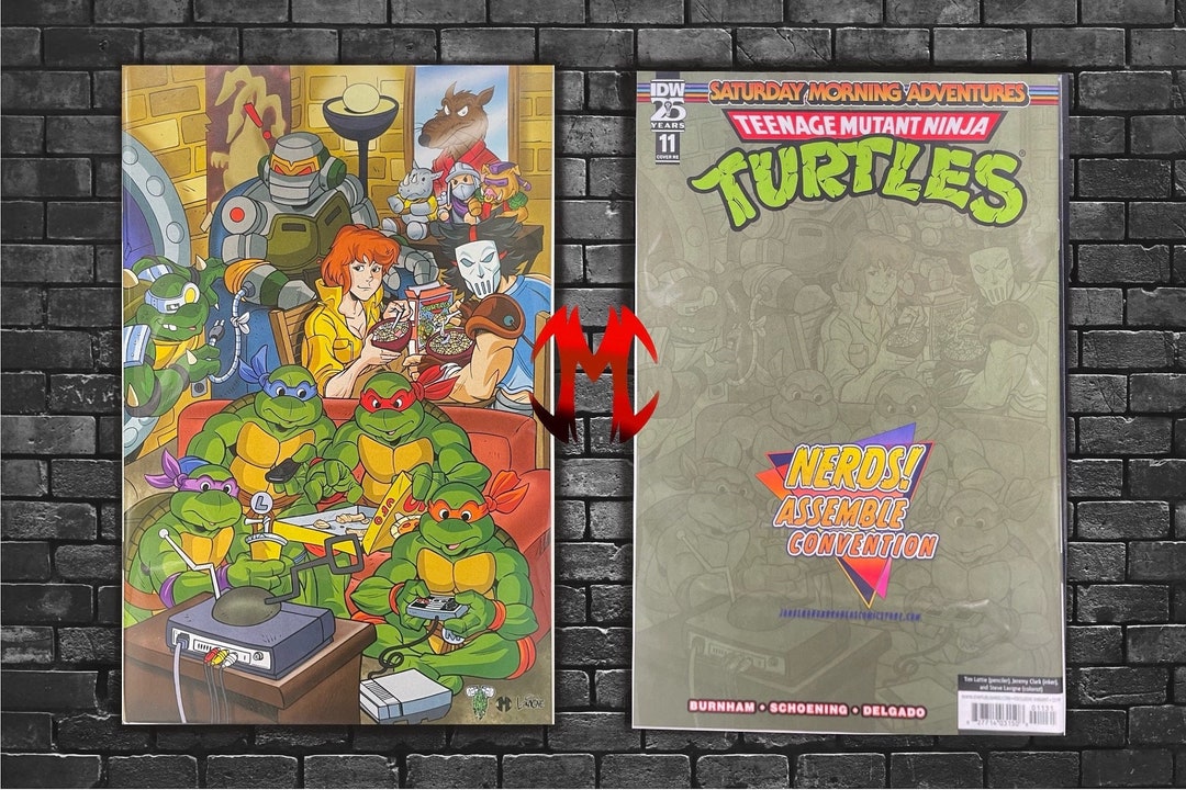 Saturday Morning Adventures of TMNT #11 Nerds Assemble Comic Con ...