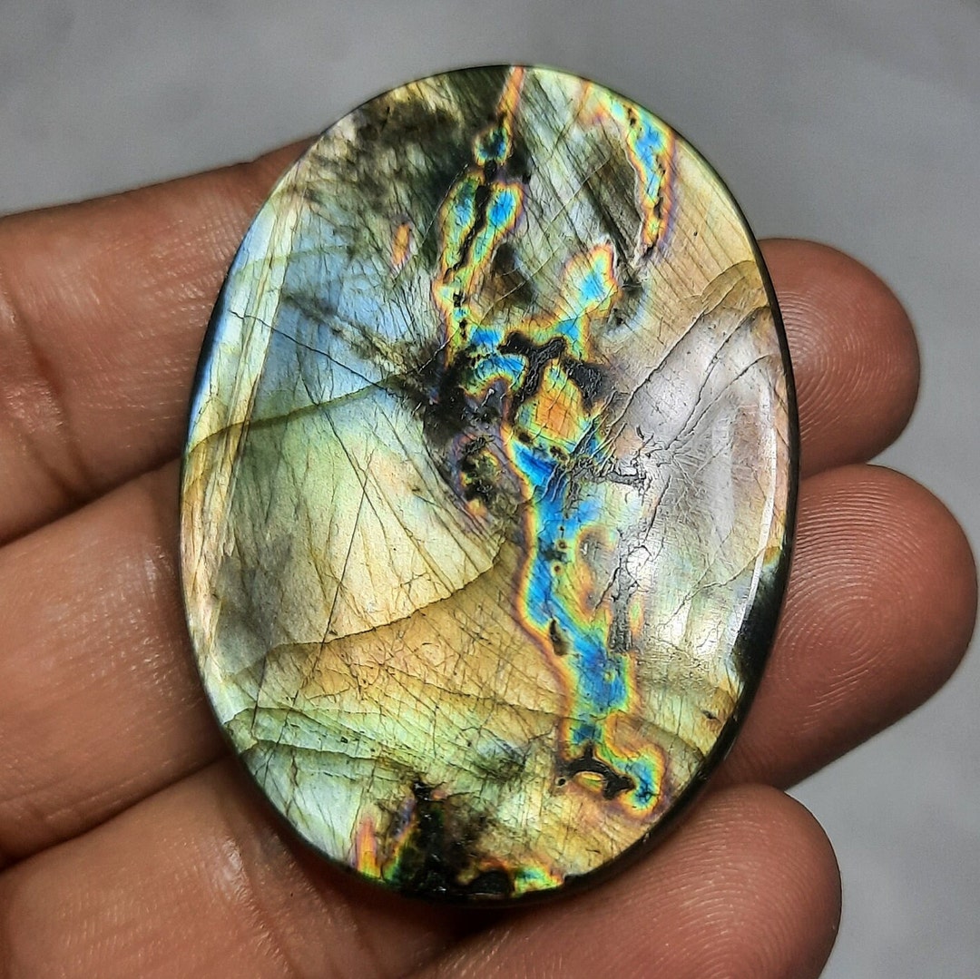 Beautiful Labradorite Purple Spectrolite Cabochon Amazing Top Quality ...
