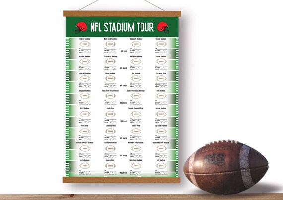 Football Field Poster Board
