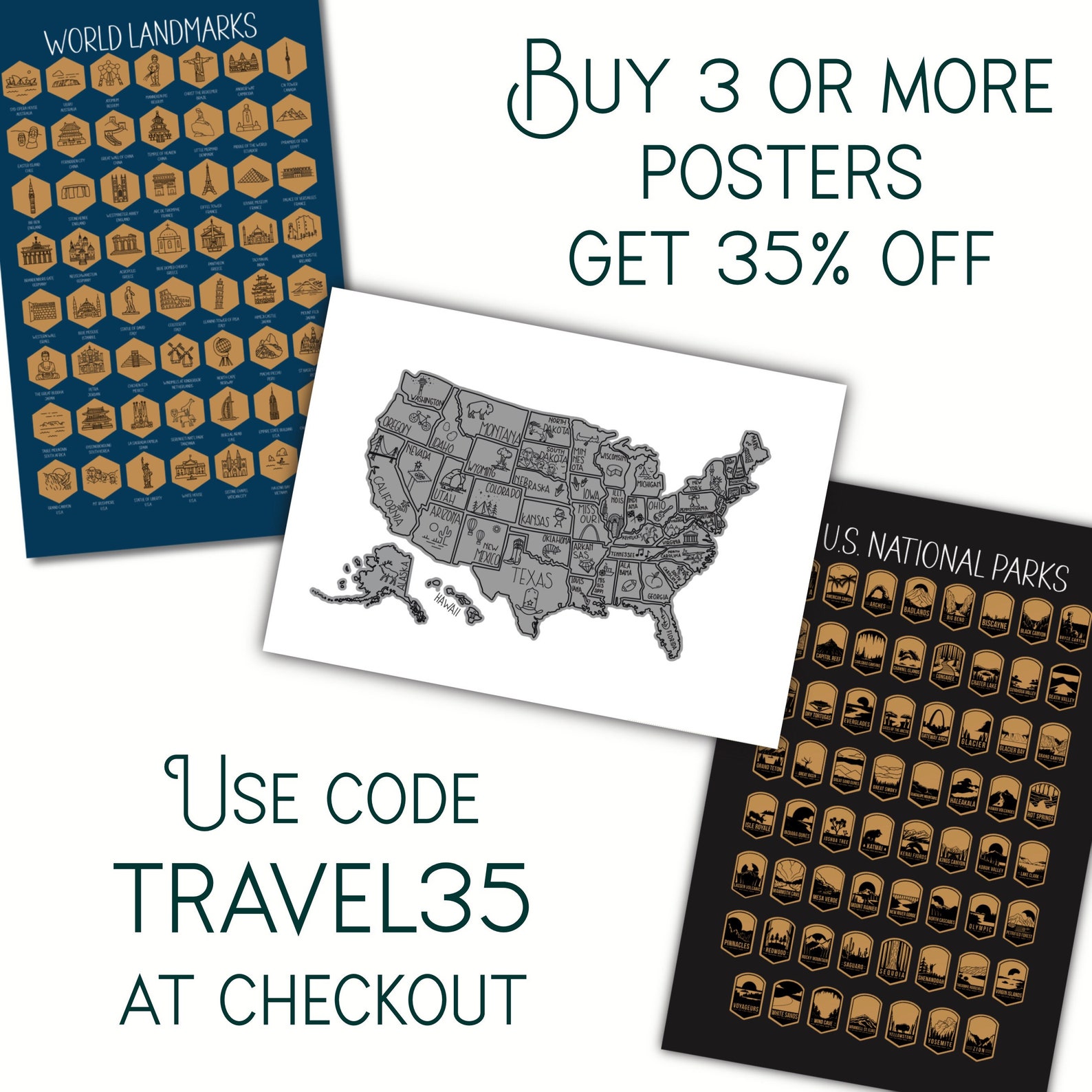 50 States Scratch off Map, Scratch off Poster, US State Map Scratch Off ...
