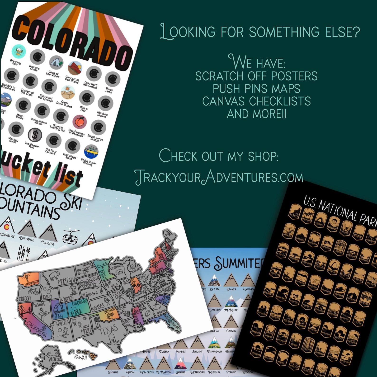 50 States Scratch off Map, Scratch off Poster, US State Map Scratch Off ...