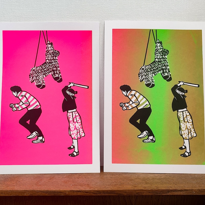 Pinata piñata poster - Etsy México