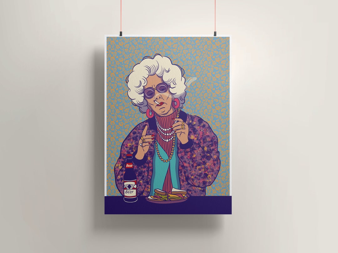 Yeta Fine Poster - the Nanny - Etsy