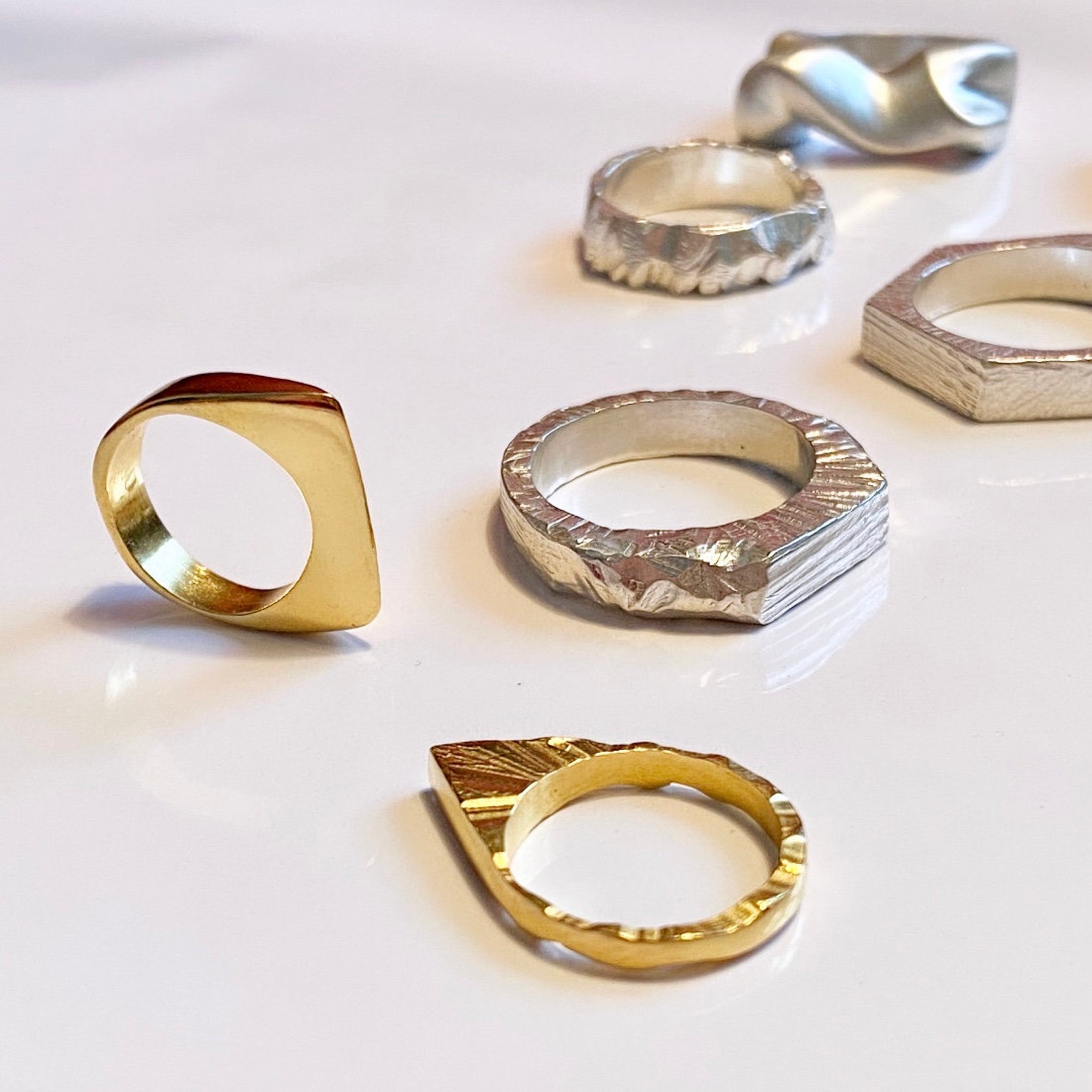 Design Your Own Silver Ring 'sharing Kit' - Etsy