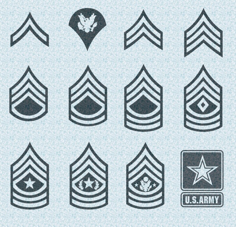 Army Ranks - Etsy
