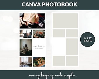 Photobook Canva - Etsy