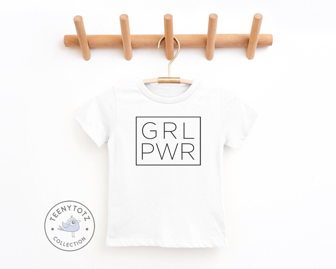 Girl Power Baby Shirt | Girl Power Tee, Feminist Toddler T-shirt, Cute ...