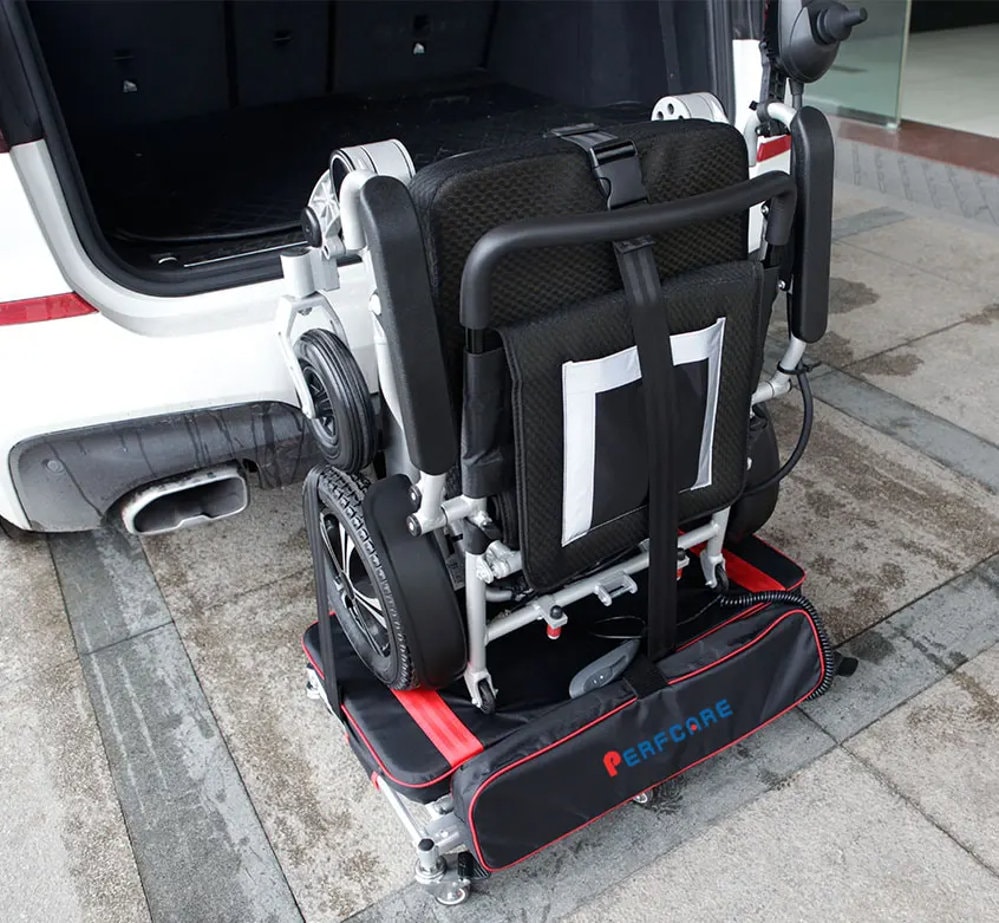 Portable Rechargeable Mini Scissor Lift: Wheelchair & Scooter Trunk ...