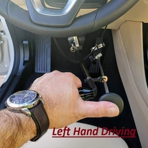 Driving Car Hand Control / Thumb Controls, A Useful Tool for Automatic ...