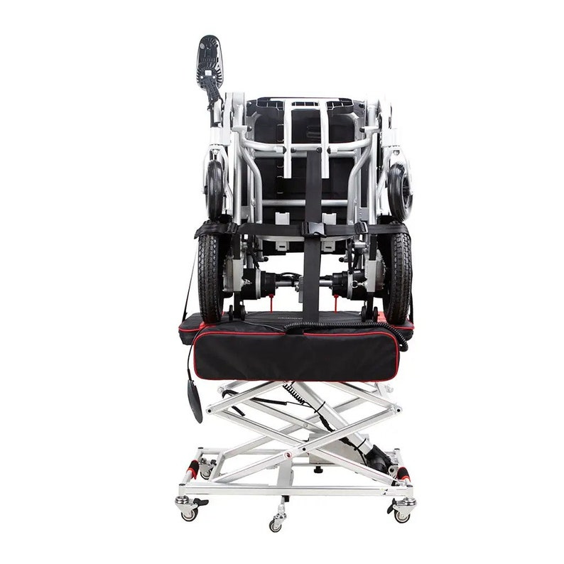 Portable Rechargeable Mini Scissor Lift: Wheelchair & Scooter Trunk ...