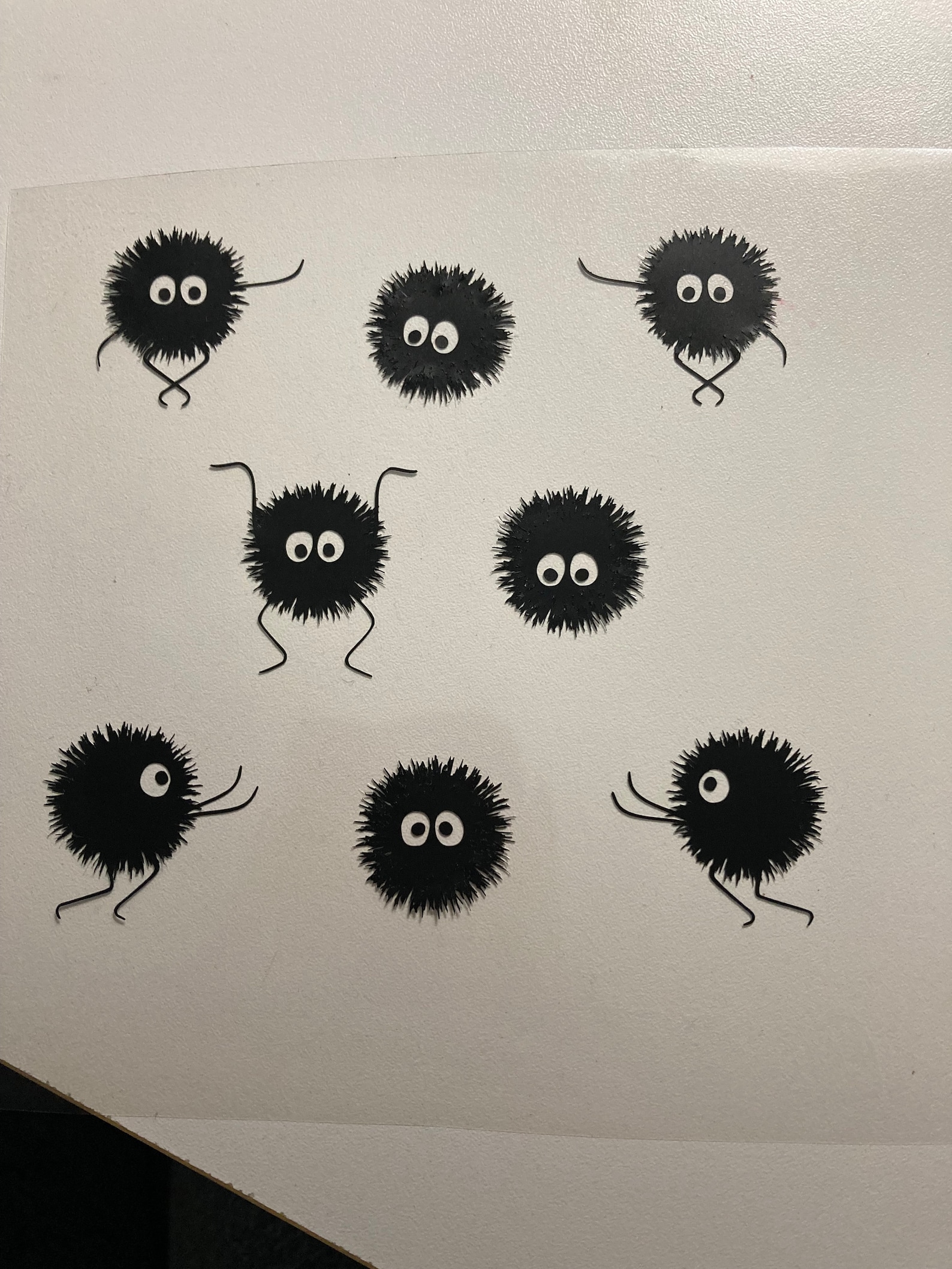 Vinyl Decal Soot Sprites Stickers Bumper Stickers 8 | Etsy
