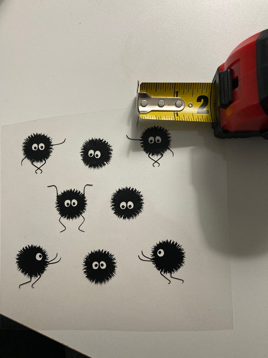 Vinyl Decal Soot Sprites Stickers Bumper Stickers 8 | Etsy