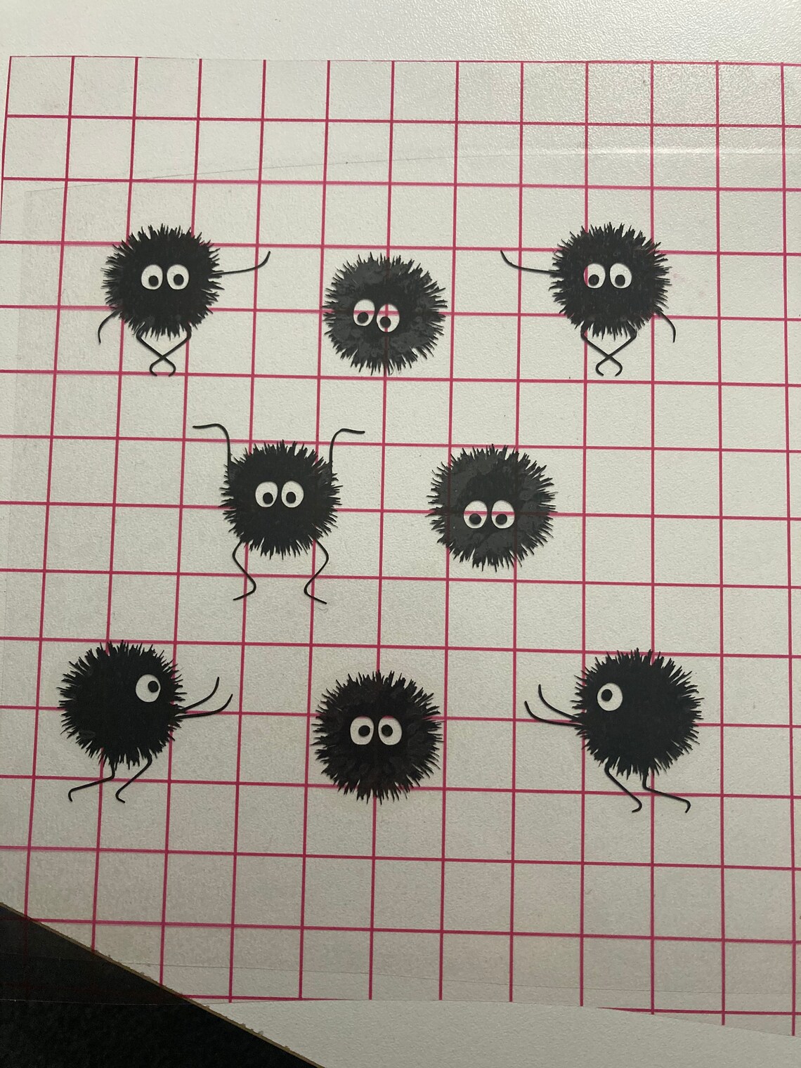 Vinyl Decal Soot Sprites Stickers Bumper Stickers 8 | Etsy