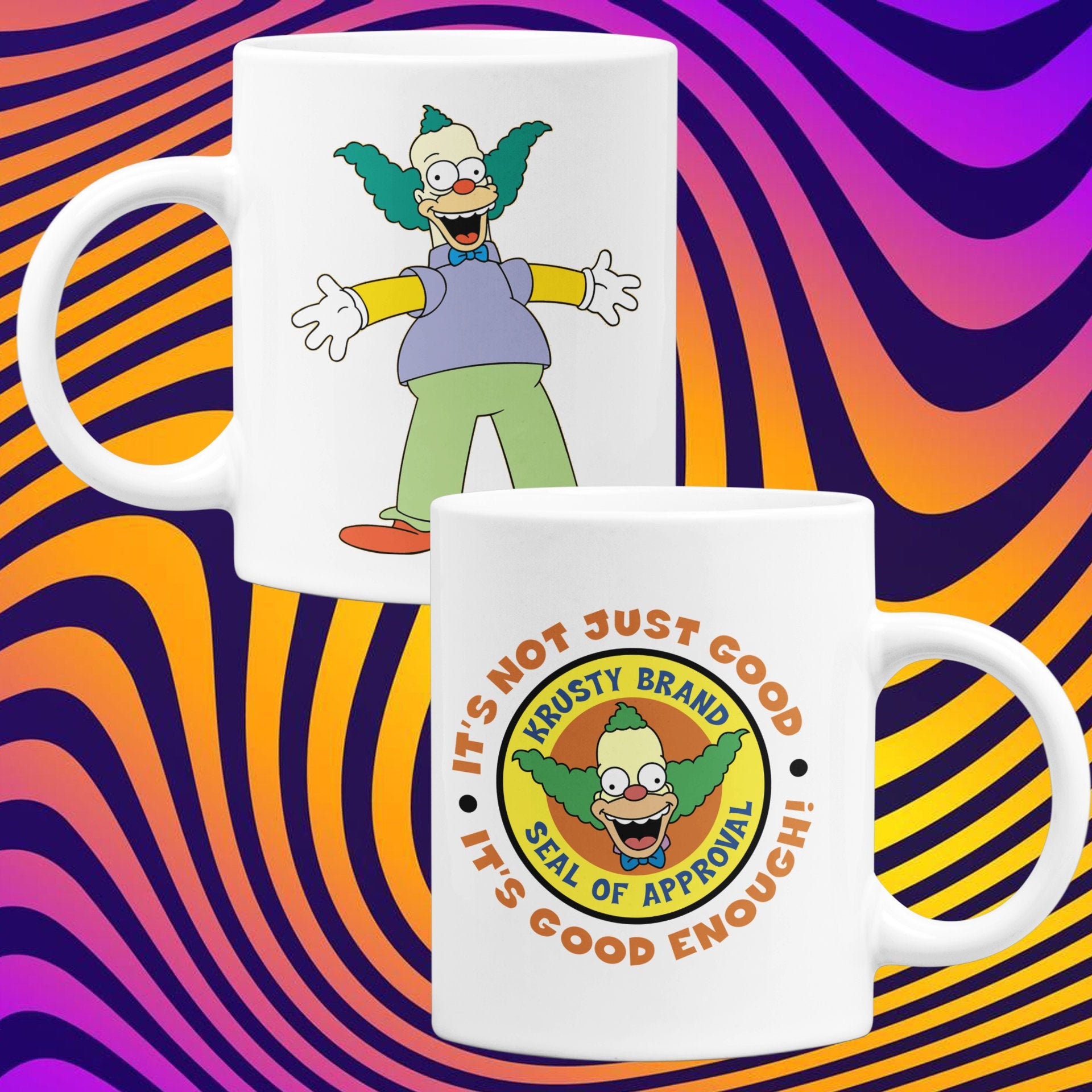 Kitchen & Dining Home & Living Drink & Barware Krusty The Clown Kamp ...