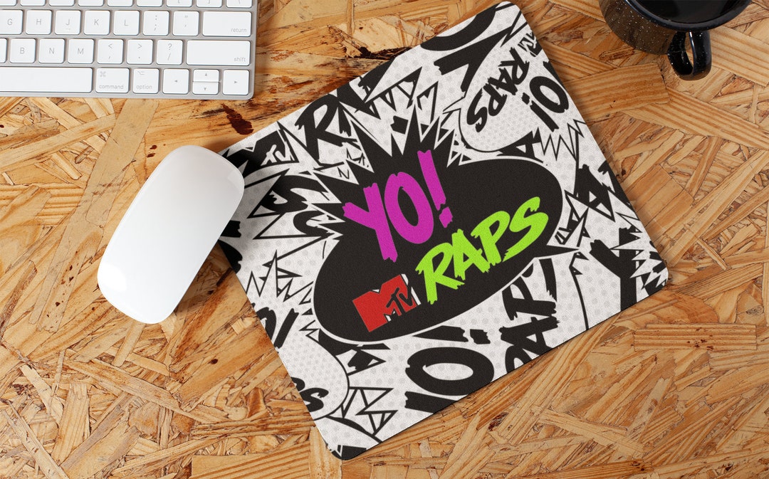 Yo MTV Raps Retro 90's Inspired Mouse Mat 220x180mm Top - Etsy