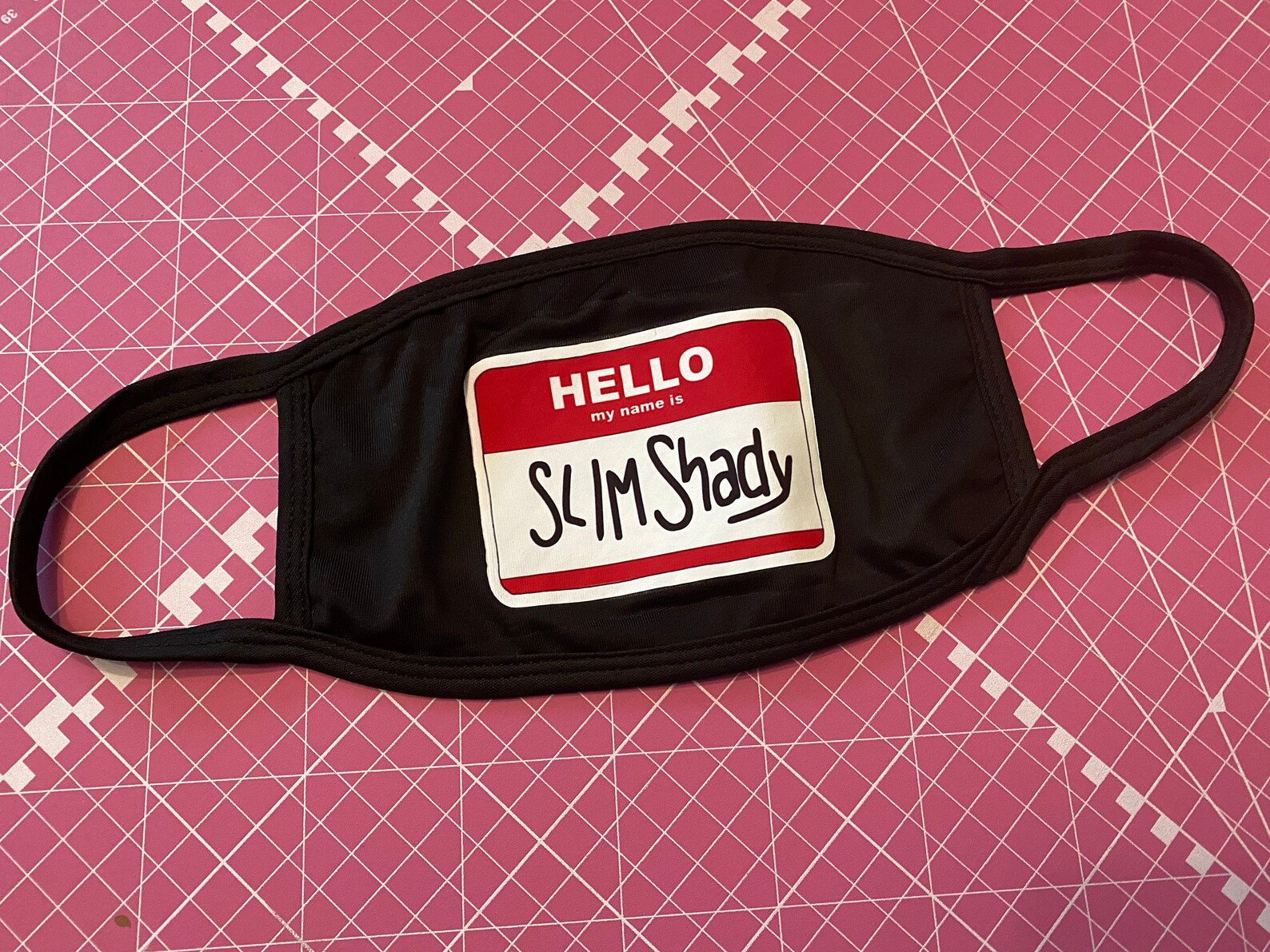 Eminem Slim Shady Full Colour Face Mask Cotton High Quality - Etsy Italia